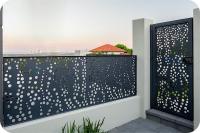 China ODM Modern Aluminum Fence Gate Fireproof Powder Coated Aluminium Gate for sale