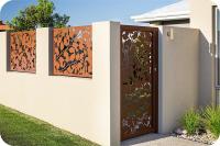 China ODM Modern Aluminum Fence Gate Fireproof Powder Coated Aluminium Gate for sale