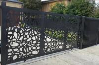 China Square Powder Coated Aluminum Gate Exterior Sliding Door Design for sale