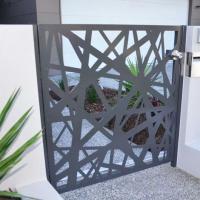 China Outdoor Aluminium Profile Gate Frame Aluminum Sliding Door Exterior for sale