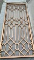 China Portable Room Divider Screen Floral Modern Heat Insulation ISO9001 for sale