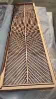 China Custom Lightweight Room Divider Screen 4 Panels Laser Cut Decorative for sale