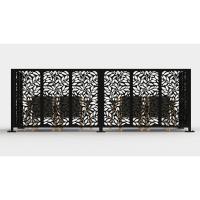 China Black Office Room Screen Divider Lightweight Custom Room Divider aluminium for sale