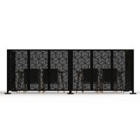 China Aluminum Indoor Panel Screen Room Divider Artistic Or Decorative for sale