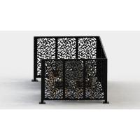 China Vintage Carved Room Divider Screen Soundproof Modular Systems for sale
