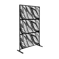 China Mobile Living Room Divider Screen Foldable Aluminium Material for sale