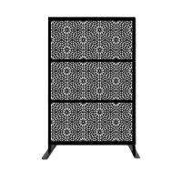 China Modern Privacy Screen Room Divider Anodized Aluminium 4 Panel Divider Screen for sale