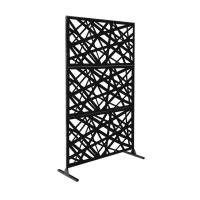 China Custom Folding Screen Room Divider Rectangle Aluminum Material for sale