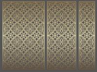China Living Room Privacy Divider Screen Aluminium Foldable Rectangle Shape for sale