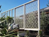 China Rectangle Decorative Aluminum Pool Fence Panels Privacy 6ft Height for sale