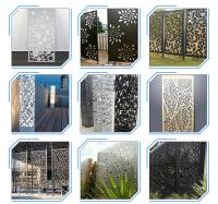 China Outdoor Pool Aluminum Privacy Fence Panels Rustproof Non Toxic for sale