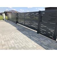 China House Outdoor Aluminum Privacy Fence Lightweight Fireproof ISO9001 for sale