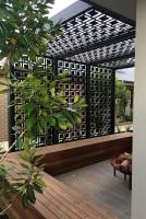 China Powder Coated Aluminum Privacy Fence Panel Weatherproof Durable for sale