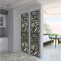 China Decorative Aluminum Black Privacy Fence Panels 3ft / 4ft / 6ft Height for sale