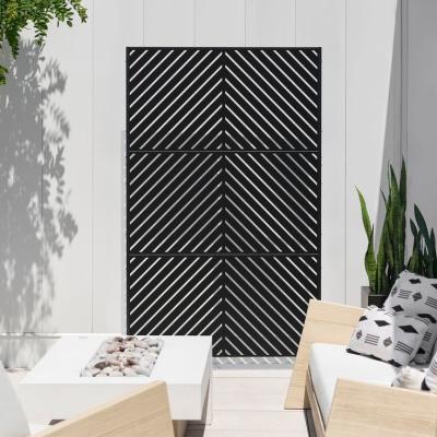 China Garden Retractable Aluminum Privacy Fence UV Protection Longevity for sale