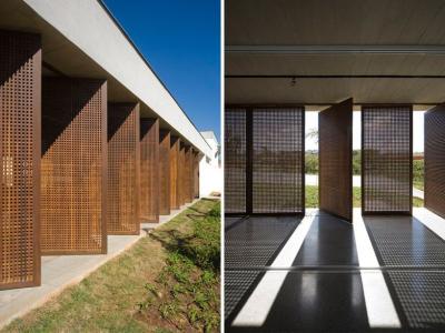 China ODM Aluminium Security Fence Panels Colorbond Heat Insulation for sale