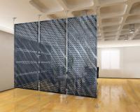 China Powder Coated Aluminum Privacy Fence Decorative Waterproof 6ft Height for sale