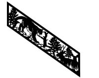 China Garden Aluminum Privacy Fence Slat Interlocking Fireproof unction for sale
