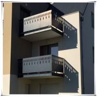 China OEM / ODM Garden Aluminum Privacy Fence Durability And Corrosion Resistance for sale