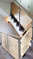 China Balcon Modern Aluminum Stair Railing Outdoor Balustrade System for sale