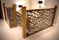 China Outdoor Aluminum Stair Railing Balusters Framed Terrace Designs for sale