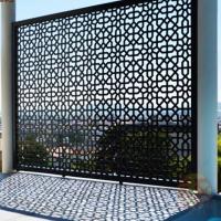 China Outdoor Aluminum Stair Railing Balusters Framed Terrace Designs for sale