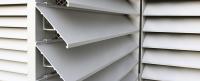 China Ventilation Aluminium Louver Frame Vertical Aluminum Shutter Panels for sale