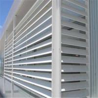 China Lightweight Architectural Aluminum Louvers Custom Vertical Louvered Shutters for sale
