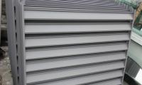 China Outdoor Aluminium Ventilation Louvers Vertical Aluminum Louvered Roof for sale