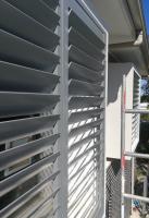 China OEM / ODM Aluminium Vertical Louvers Window Shutters Panels Frame for sale
