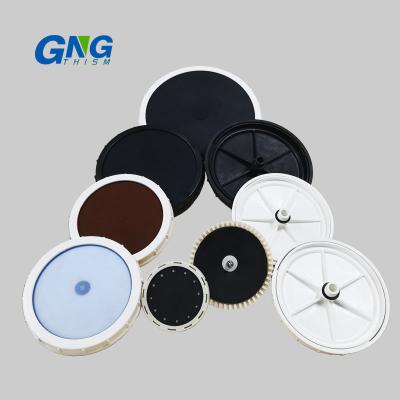 China High Oxygen Fine Bubble Disc Diffuser / Silicone Membrane Disc Diffuser for sale