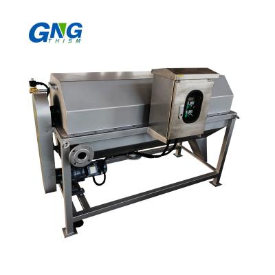 China Internal Feed Rotary Drum Filter Screen / Solid Liquid Separation Equipment for sale