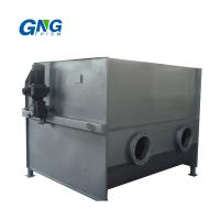 China Pond Drum Filter External Feed Type Sewage Treatment Solid Liquid Separation for sale