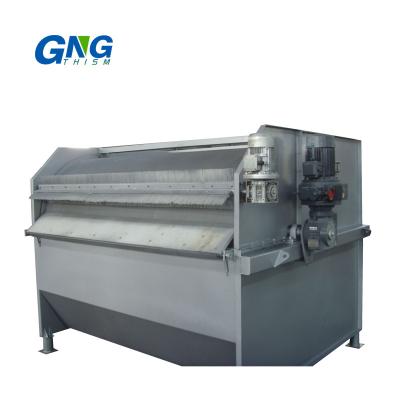 China Pond Drum Filter External Feed Type Sewage Treatment Solid Liquid Separation for sale