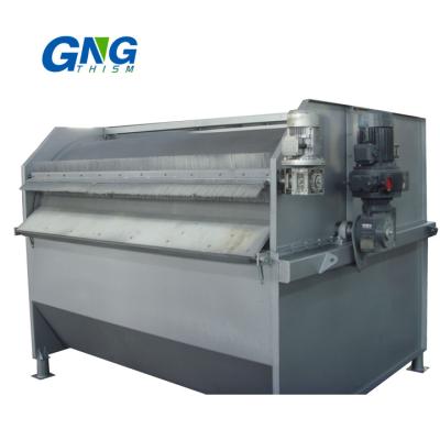 China Micro Rotating Drum Screen Custom Stainless Steel Material High Efficiency for sale