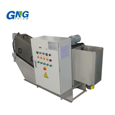 China Palm Oil Wastewater Screw Press 1860*750*1080 for sale