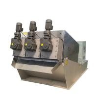 China Backwash Sludge Dewatering Equipment / Low Consumption Volute Screw Press for sale
