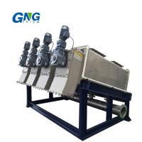 China Filter Press Screw Sludge Dewatering Machine Restaurant Sewage Treatment for sale