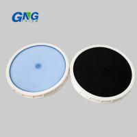 China 12 Inch Fine Bubble Disc Diffuser / High Oxygen Membrane Diffuser for sale
