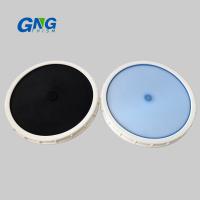 China 12 Inch Fine Bubble Disc Diffuser / High Oxygen Membrane Diffuser for sale