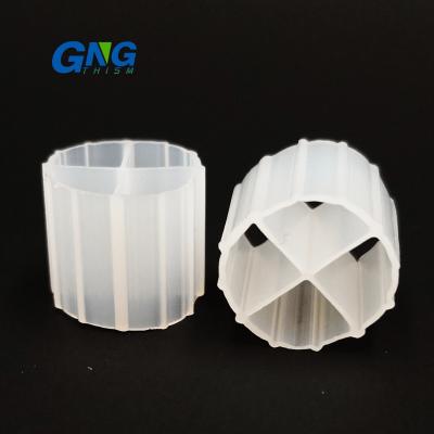 China Moving Bed Bioreactor Media Mbbr Bio Filter Round Shape 12*9mm 10*7mm for sale