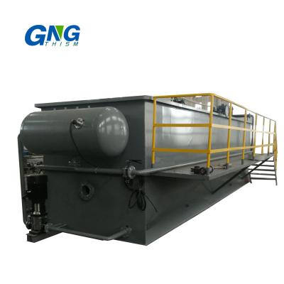 China Wastewater DAF Unit / Dissolved Air Flotation Clarifier For Oily Dairy And Gas for sale