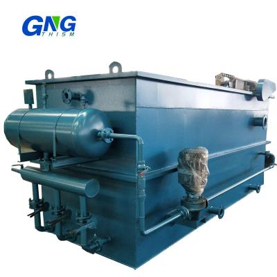 China Dissolved Air Flotation Unit Dye Wastewater Treatment With Pipe Flocculator for sale