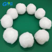 China Polyester Water Filter Media Cleaning 25mm 30mm 40mm Dimension Available for sale