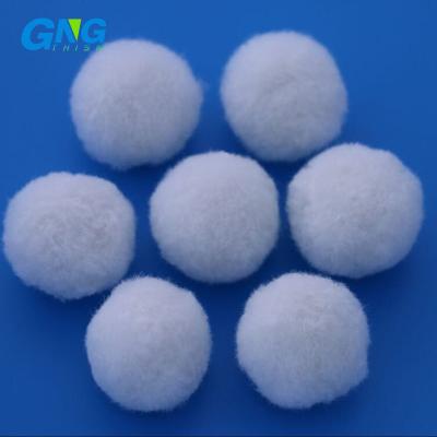 China Swimming Pool Filter Media Polyester Fiber Fast Filtration Rate CE Approved for sale