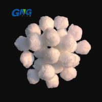 China Large Mud Interception Swimming Pool Filter Media / Polyester Fiber Ball for sale