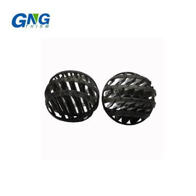 China Plastic Modified PP Waste Gas Treatment Bio Bacteria Ball for sale