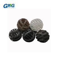 China Black Plastic Withspong Bio Media Balls For Fish Pond for sale