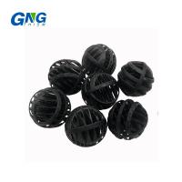 China Waster Water Treatment Pond Plastic 50mm Bio Media Balls for sale