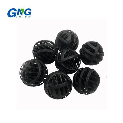 China Waster Water Treatment Pond Plastic 50mm Bio Media Balls for sale